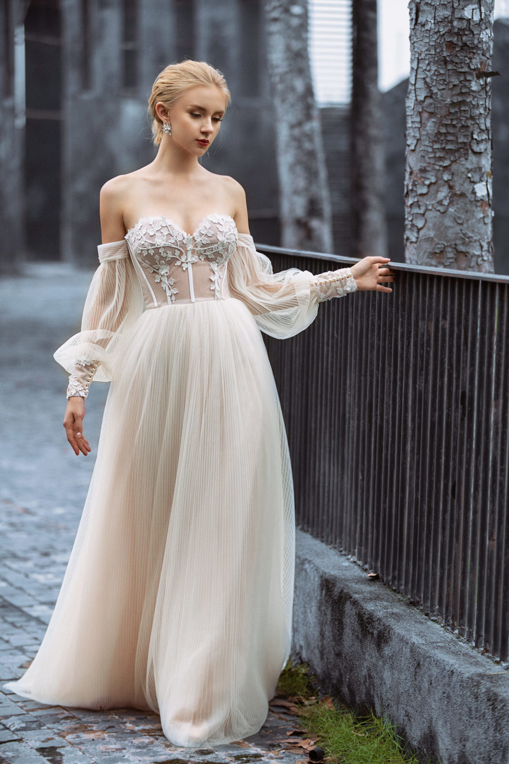 TINA R - Em Bridal | Sydney Wedding Dress Designer